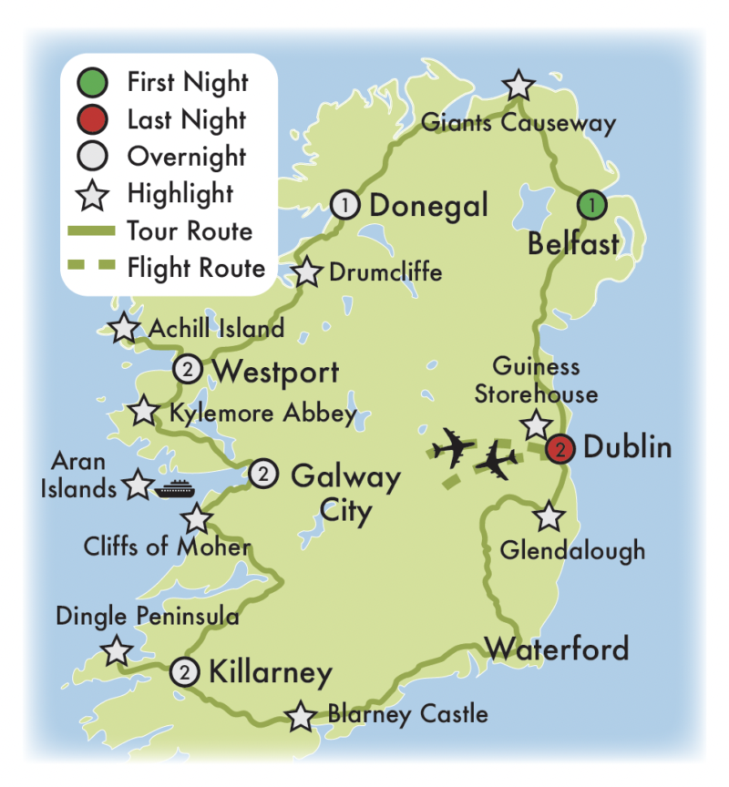 Irish Lands and Legends | Country Travel DISCOVERIES